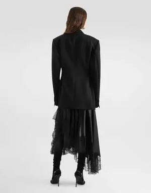 Dolce & Gabbana Satin Skirt Collection Silk