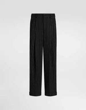 Pinstriped Pants For Men
