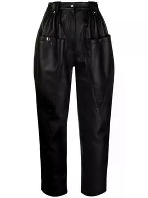 Moschino Pleat-detail Cropped Trousers