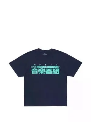 Edwin Ongaku Logo-print T-shirt - Blue