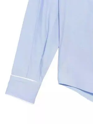 MAISON JEJIA Mami Piped-trim Chest-pocket Shirt