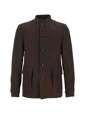 Giorgio Armani Button Detailed Coats For Men