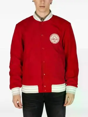 REPLAY Logo-patch Bomber Jacket