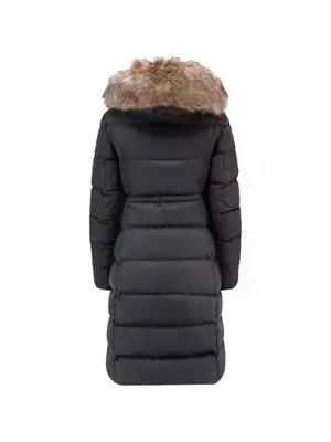 Moncler Boedic Shearling-trim Down Coat