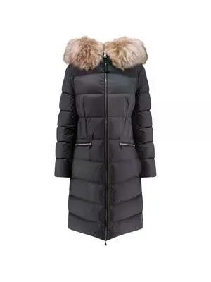 Moncler Boedic Shearling-trim Down Coat