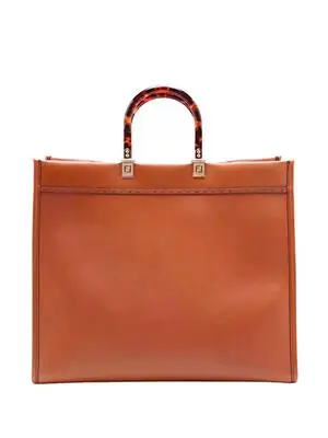 Fendi 2010-2026 Large Leather Sunshine Shopper Tote Bag