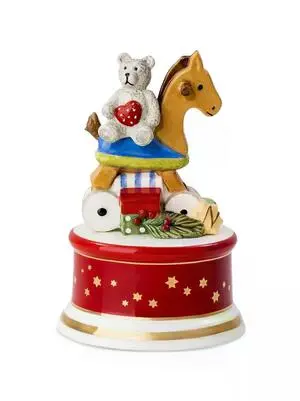 HUTSCHENREUTHER Rocking-horse Music Box - Multicolour