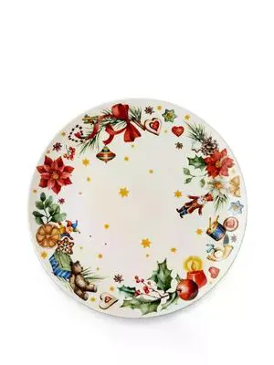 HUTSCHENREUTHER Christmas Songs Biscuit Plate - Multicolour