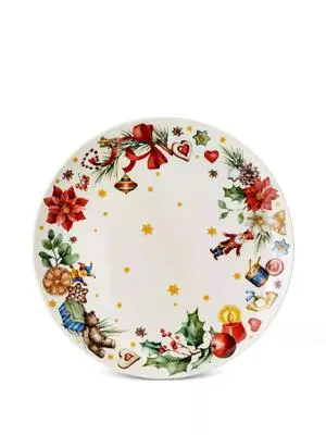 HUTSCHENREUTHER Christmas Songs Biscuit Plate - Multicolour