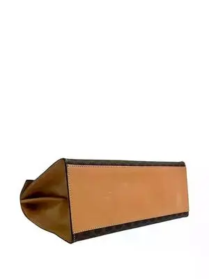 Celine 2014 Macadam Coated Canvas Handbag