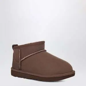 UGG Classic Ultra Mini Boots In Burnt Cedar - Brown