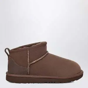 UGG Classic Ultra Mini Boots In Burnt Cedar - Brown