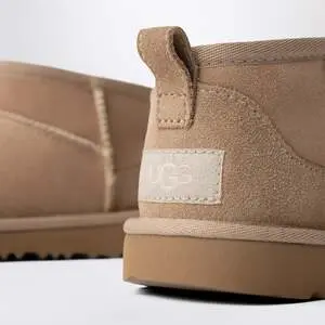 UGG Classic Ultra Mini Boots In Sand - Beige