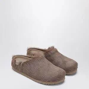 UGG Otzo Caribou Ponyskin Sabot - Brown