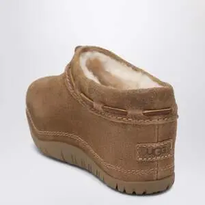 UGG Bucked Chestnut Suede Sabot