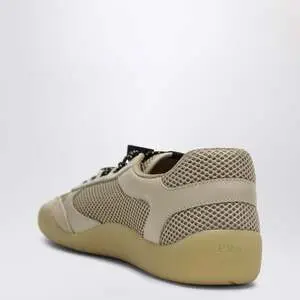 Prada Desert-coloured Speedrock Trainers In Mesh Fabric - Beige