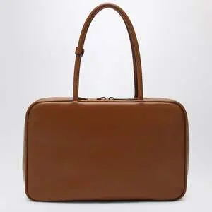 Miu Miu Beau Large Bag In Cognac Leather