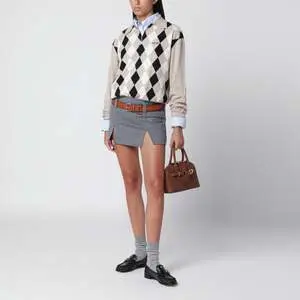 Miu Miu Aventure Oak Bag In Nappa Leather