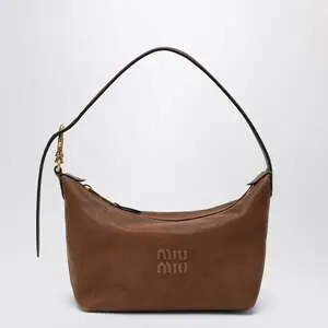 Miu Miu Spirit Pouch In Rovere Nappa Leather