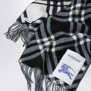 Burberry Check Cashmere Scarf