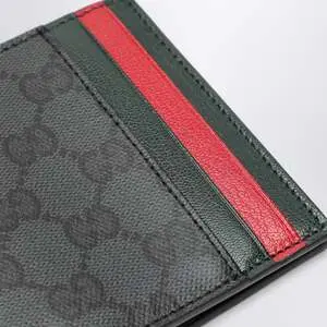 Gucci Bi-fold Wallet In Coated Gg Fabric