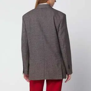 AMI Paris And Black Double-breasted Wool Blazer