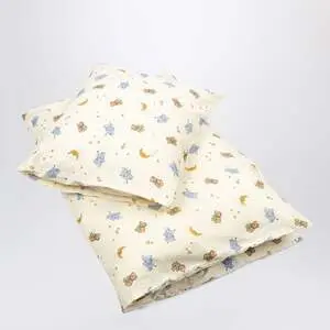 KONGES SLØJD Organic Cotton Duvet Cover And Pillowcase Set - Multicolor