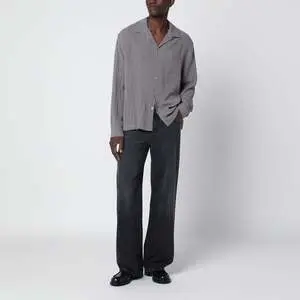 Séfr Crinkled-effect Cotton Shirt