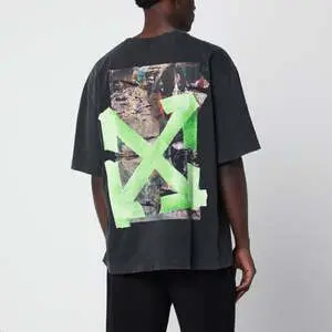 OFF-WHITE™ Vintage T-shirt With Logo Prints