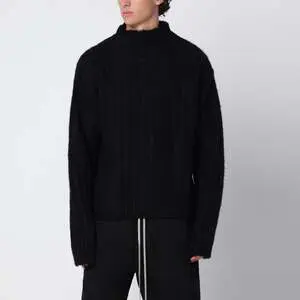 Rick Owens Turtle Sweater In Cashmere And Silk