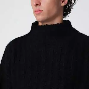 Rick Owens Turtle Sweater In Cashmere And Silk