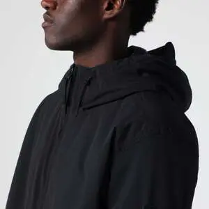 Stone Island Hooded Jacket In Technical Fabric