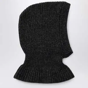 LEMAIRE And Brown Alpaca And Yak-blend Balaclava - Black
