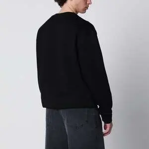 Prada Crewneck Sweatshirt In Technical Cotton