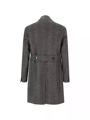 Tagliatore Herringbone Double-breasted Coat