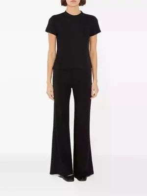 THE PARK Tessa High-waisted Flared Trousers - Black
