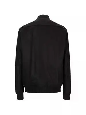 Rick Owens Heizer Flight Ramie Moleskin Jacket