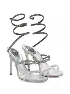 Rene Caovilla Cleo Rhinestone-embellished Sandals