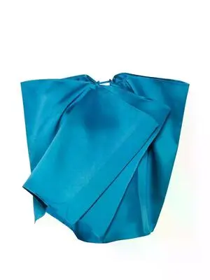 LUTZ HUELLE Lotus Asymmetric Top - Blue