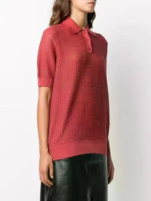 BOSS Knitted Polo Top