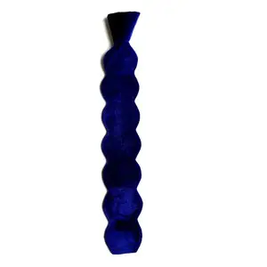 ZARS LONDON The Curve Tie Velvet - Blue