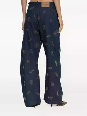 Munthe Valser Bead-embellished Jeans