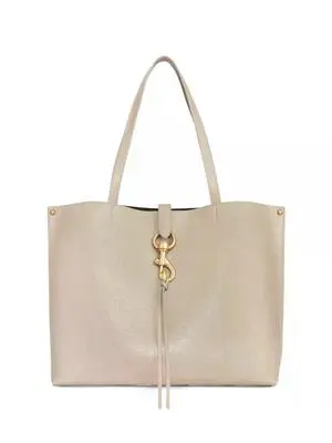 Rebecca Minkoff Megan Pebbled Leather Tote Bag - Neutrals