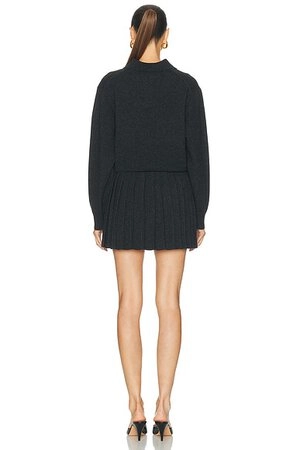 Alexander Wang Long Sleeve Polo Dress