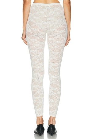 THE ELDER STATESMAN Wide Pointelle Legging