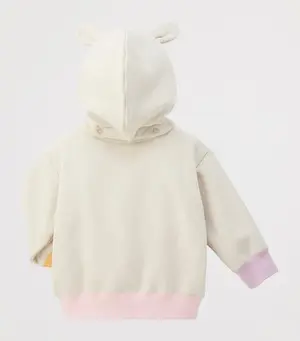 MIKI HOUSE Appliqué Hooded Bomber Jacket