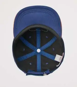 MIKI HOUSE Cotton Logo Baseball Cap