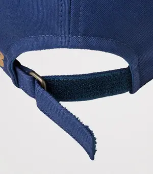 MIKI HOUSE Cotton Logo Baseball Cap