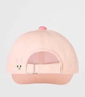 MIKI HOUSE Cotton Logo Baseball Cap
