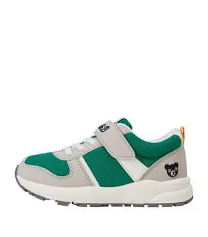 MIKI HOUSE Mesh Double-b Sneakers - Grey